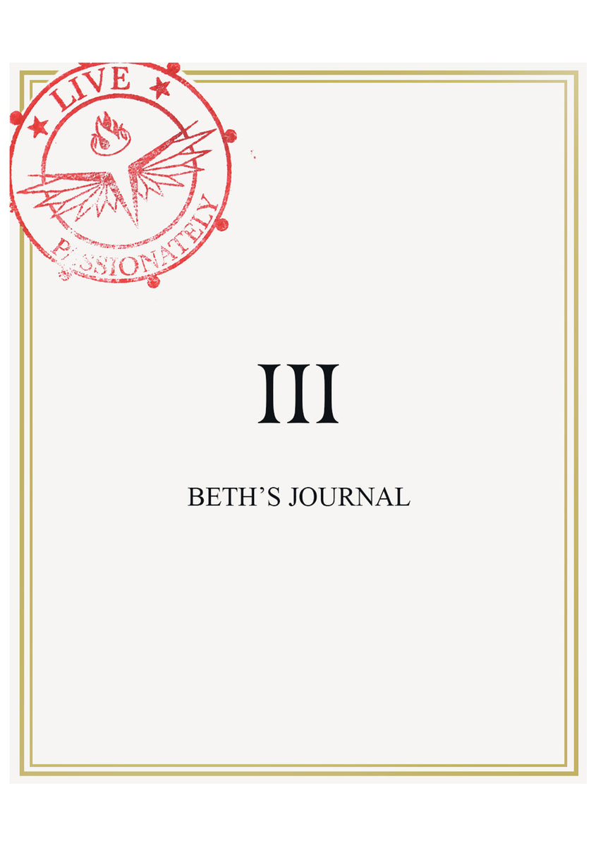 FoundRae Beth's Journal - THREE