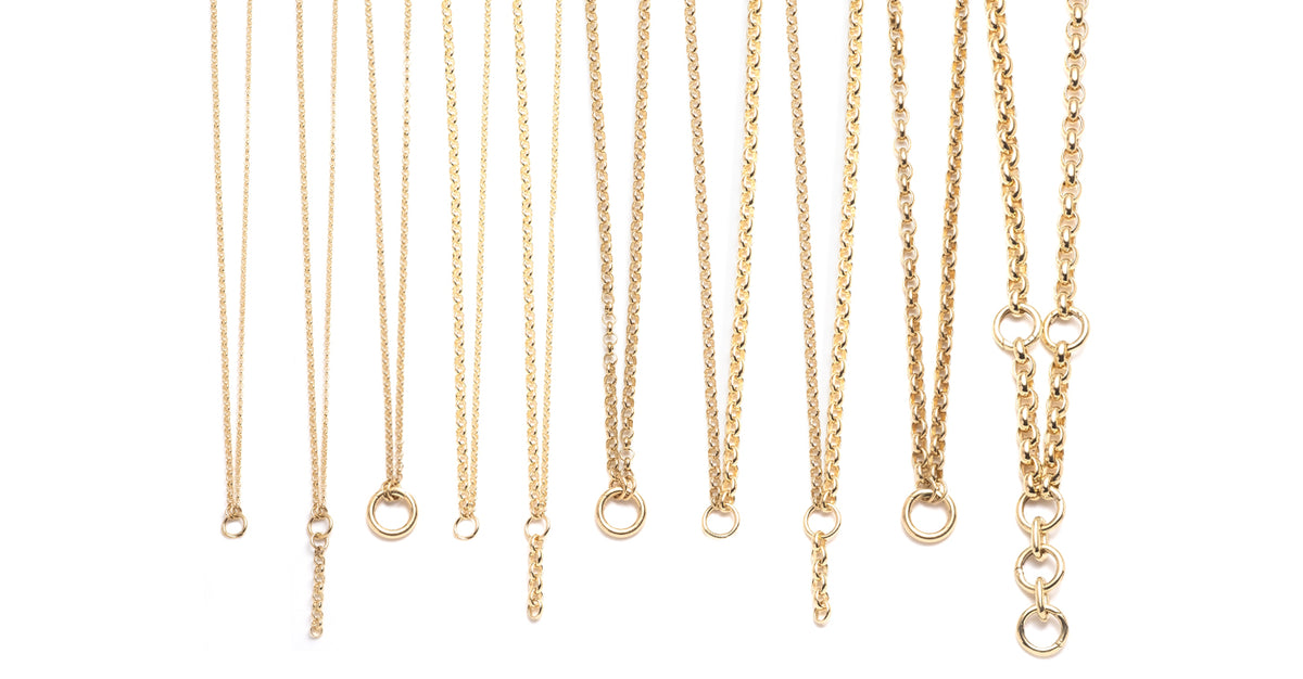 Belcher Chains & Extensions | 18K Gold Fine Chains | FoundRae