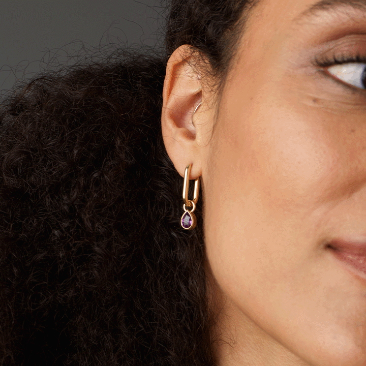 18K Yellow Gold Small Chubby : Ear Fob | FoundRae