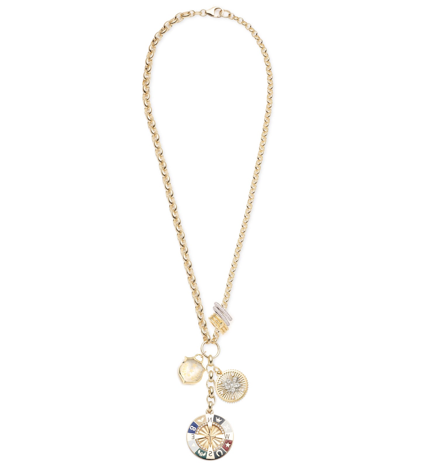 Resilience Necklaces - Symbolic Gold Flower Pendants – FoundRae