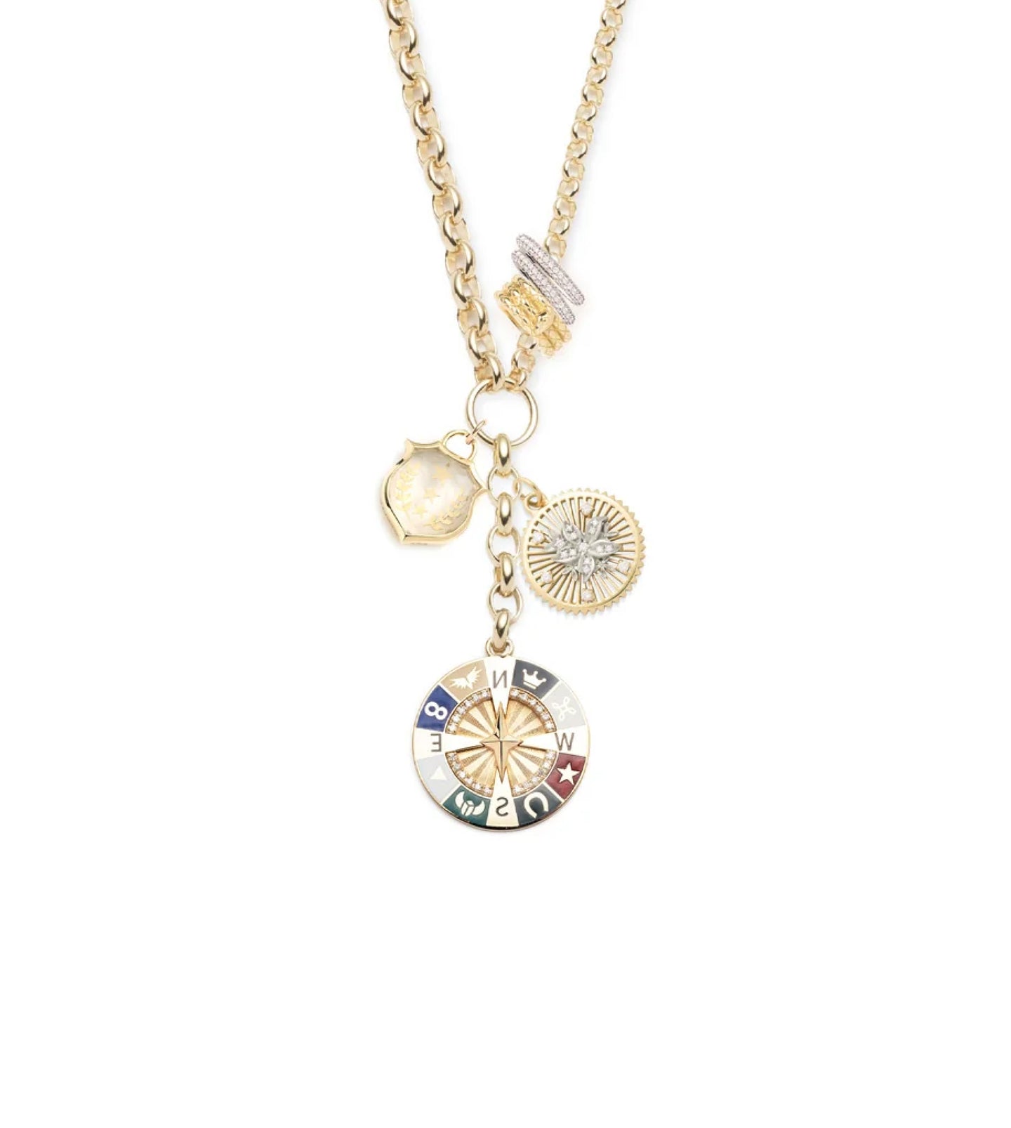 Resilience Necklaces - Symbolic Gold Flower Pendants – FoundRae