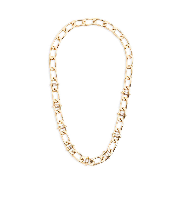 Mixed Links Necklaces - Oversized, Midsized & Small Mixed Links – FoundRae