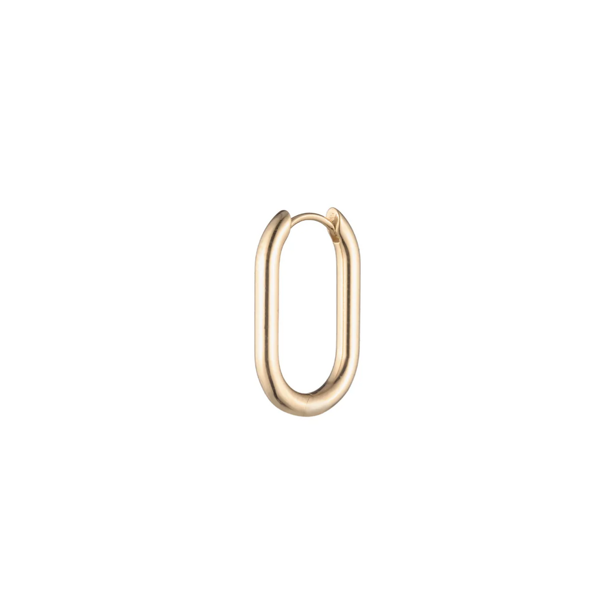 Small Chubby : Ear Fob in 18K Yellow Gold | FoundRae