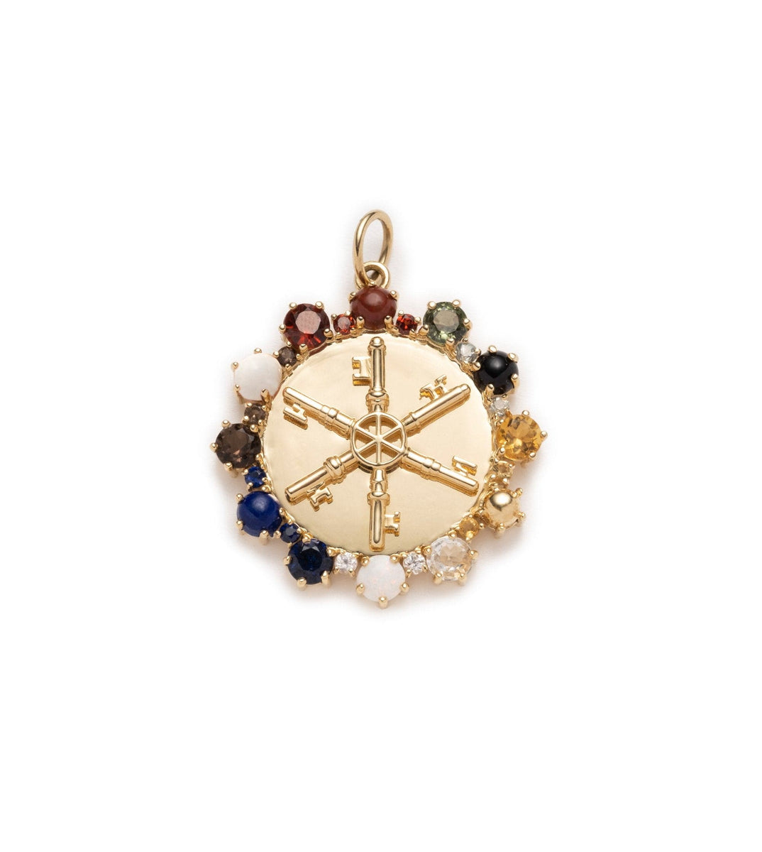 18K Yellow Gold Inner Light - Foundational Keys : Large Medallion ...