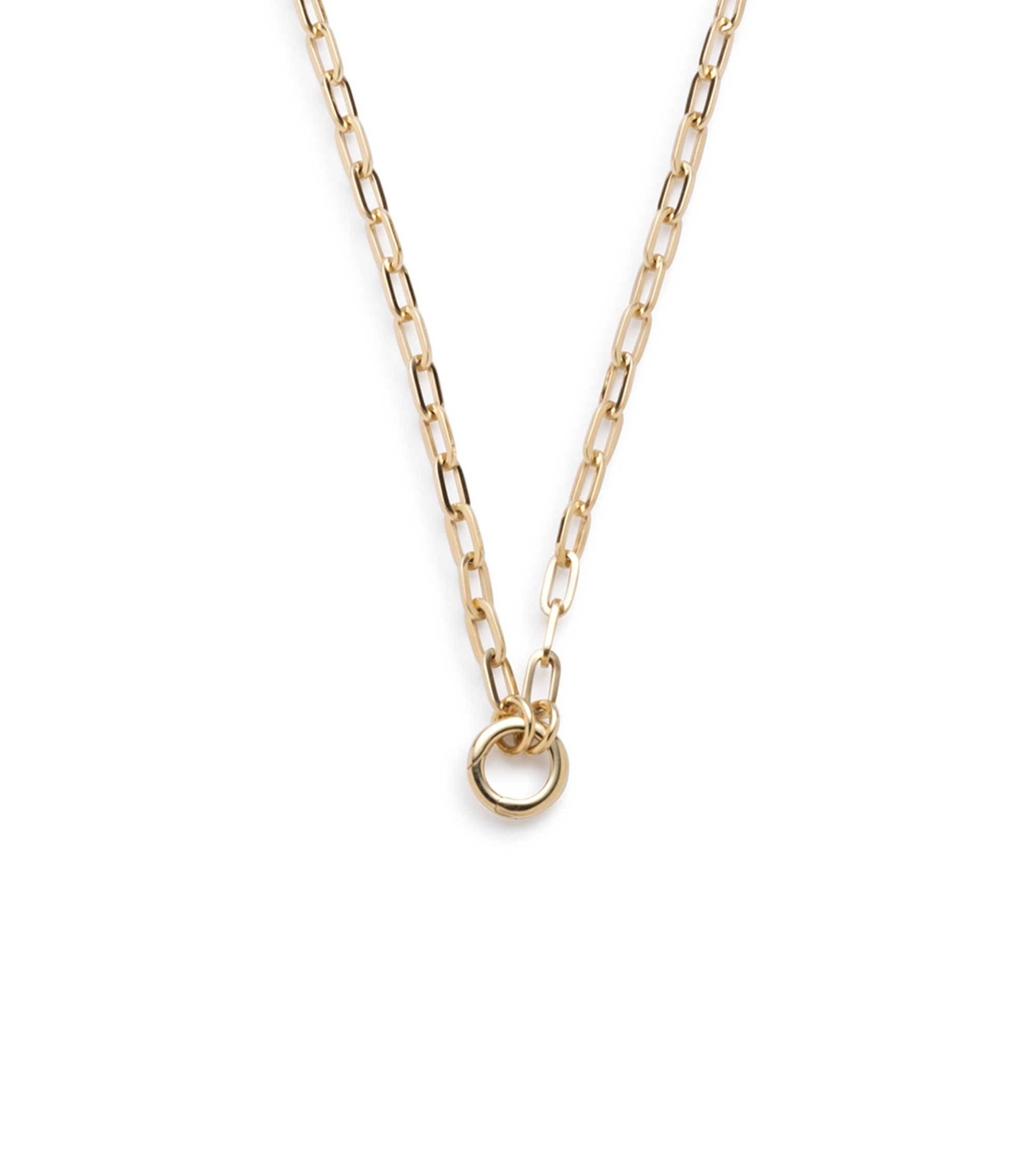 Refined Clip Open Chain with Mini Chubby Annex Link – FoundRae