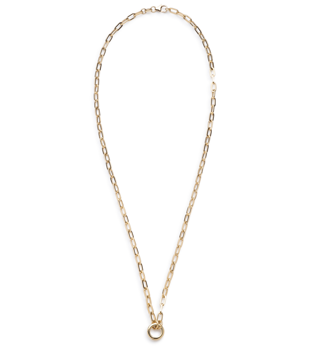 Refined Clip Open Chain with Mini Chubby Annex Link | FoundRae